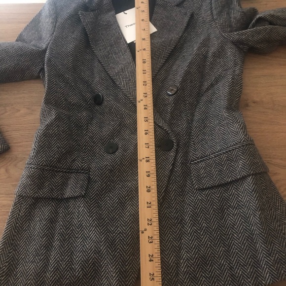 Theory | Jackets & Coats | Nwt 475 Theory Abbot Doublebreasted Angled ...